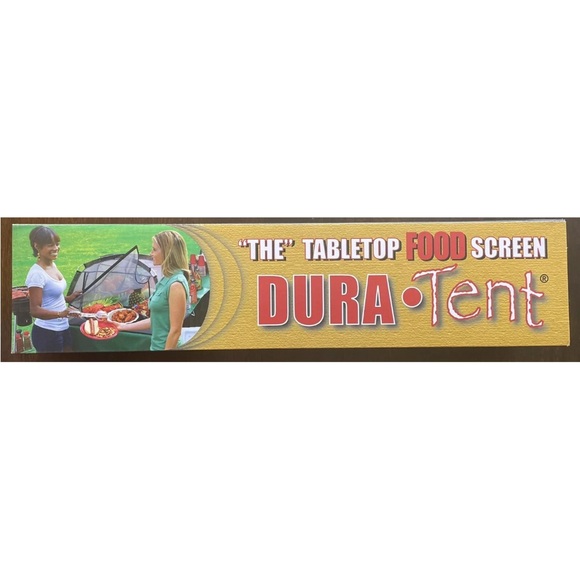 Dura Tent | Accessories | New Outdoor Tabletop Food Screen Dura Tent As ...